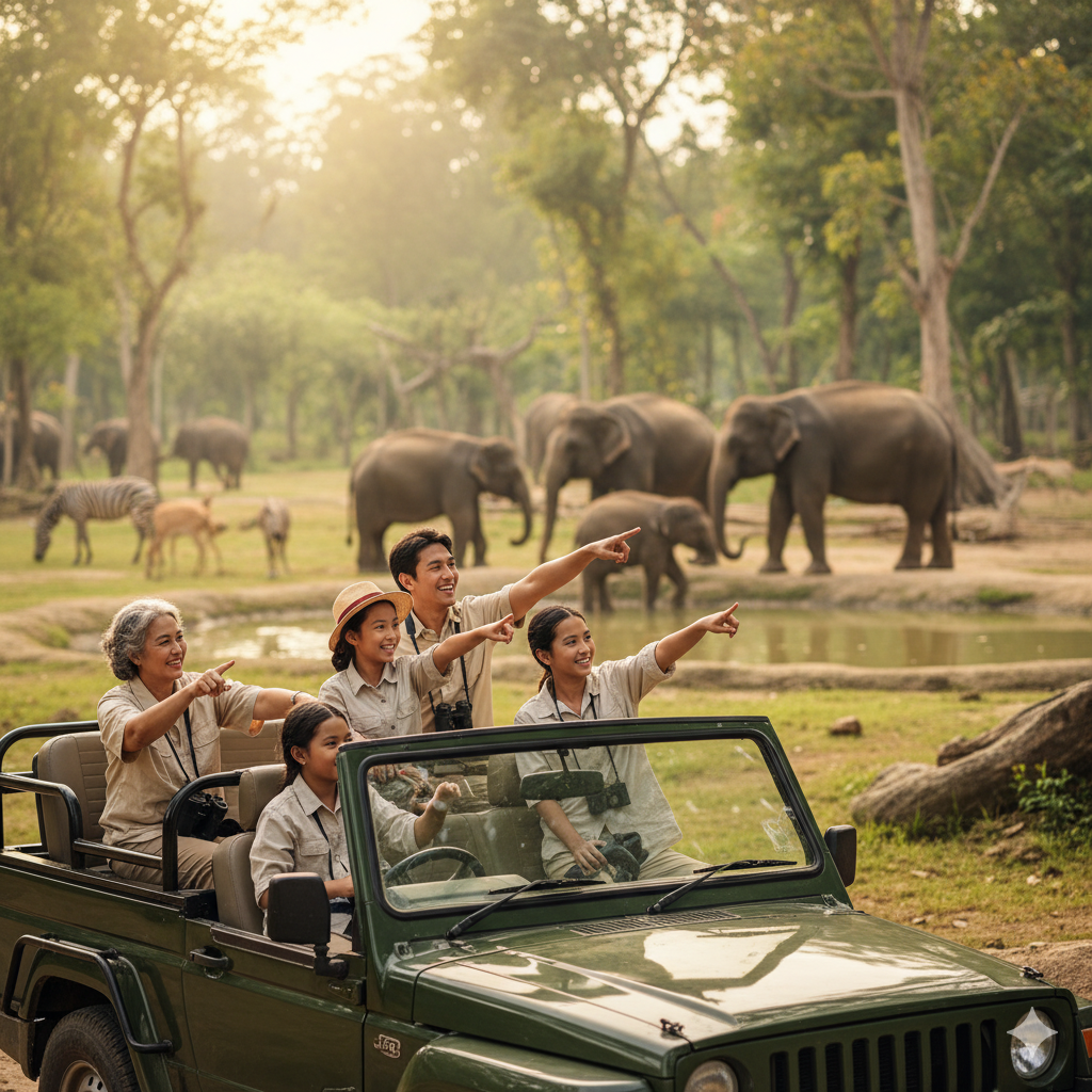 Bali Tour Package – Wildlife Safari, Ubud & Sunset Cruise – makeurtour.com